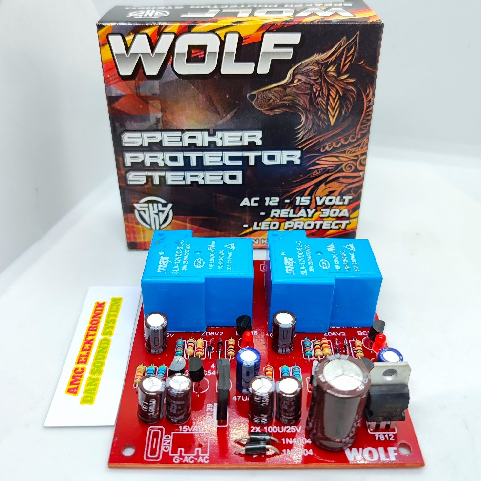 Jual Speaker Protektor Stereo WOLF Original Kualitas Premium | Shopee ...
