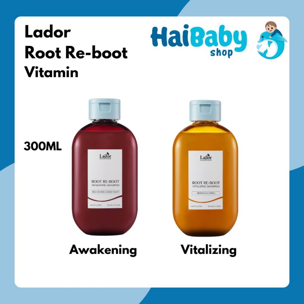 Jual LADOR ROOT RE-BOOT AWAKENING VITALIZING SHAMPOO 300 ml | Shopee Indonesia