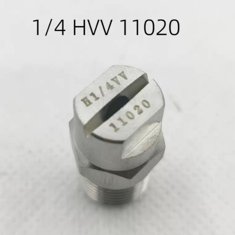Jual 1/4" 11020 Nozzle V Jet Stainless Steel , Water Flat Fan Vee Jet ...