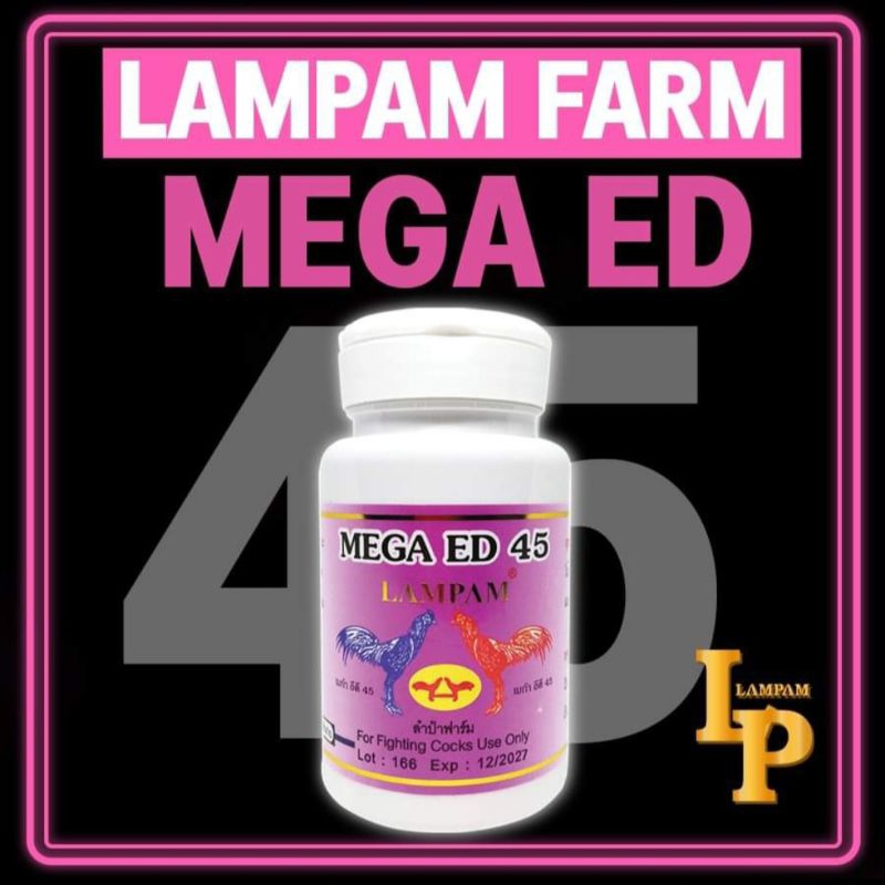 Jual LAMPAM MEGA ED 45 ORIGINAL THAILAND 30 KAPSUL MULTIVITAMIN IMPORT ...