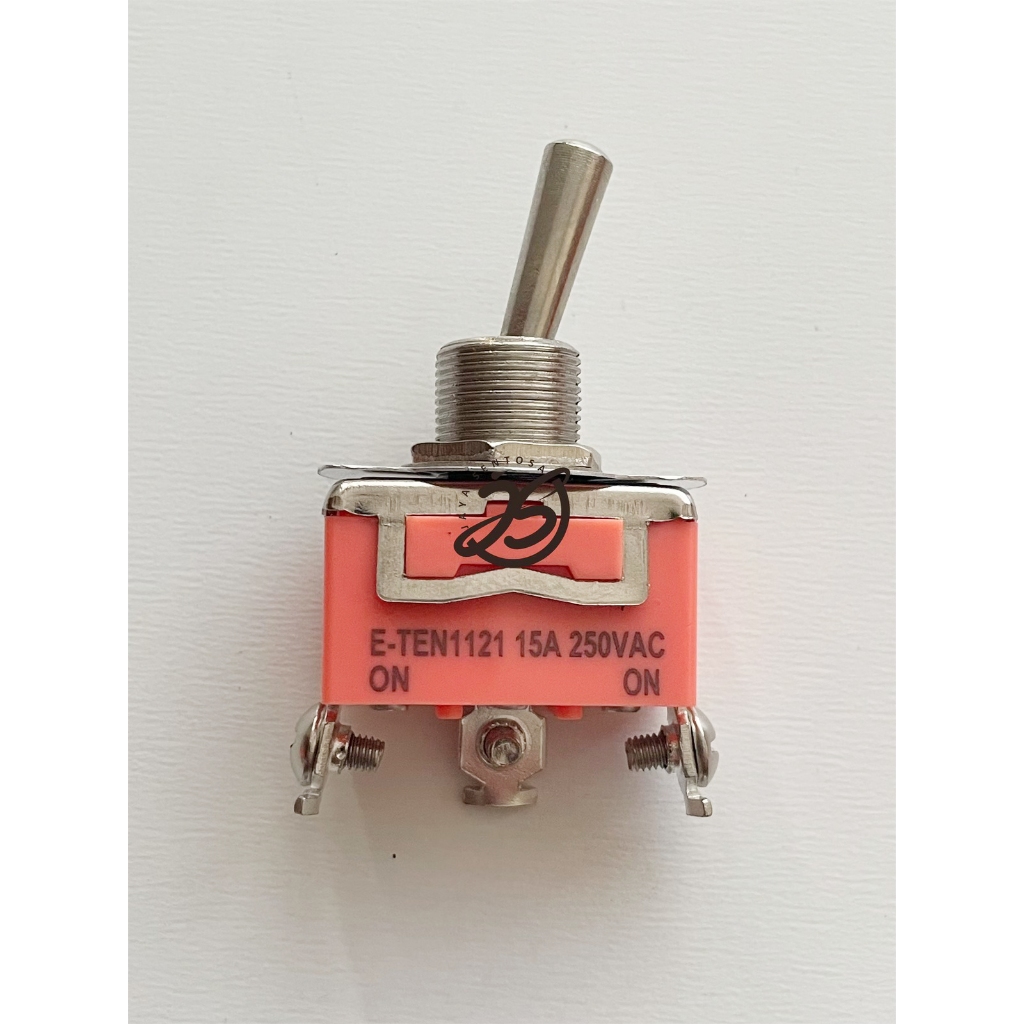 Jual TOGGLE SWITCH E-TEN 1121 3 PIN ON ON 15A 250VAC ups SAKLAR TOGGLE ...