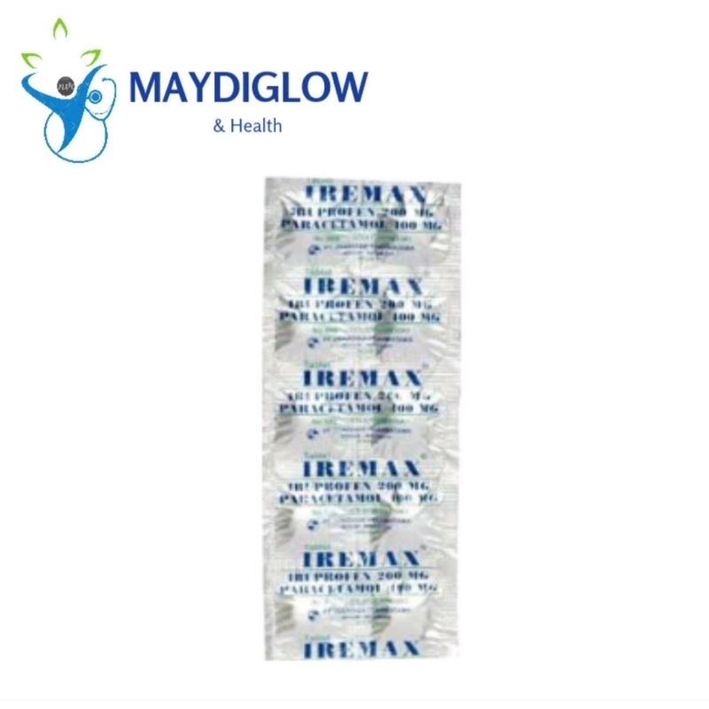 Jual IREMAX STRIP ISI 10 TABLET - Penurun Panas dan Anti Nyeri | Shopee Indonesia