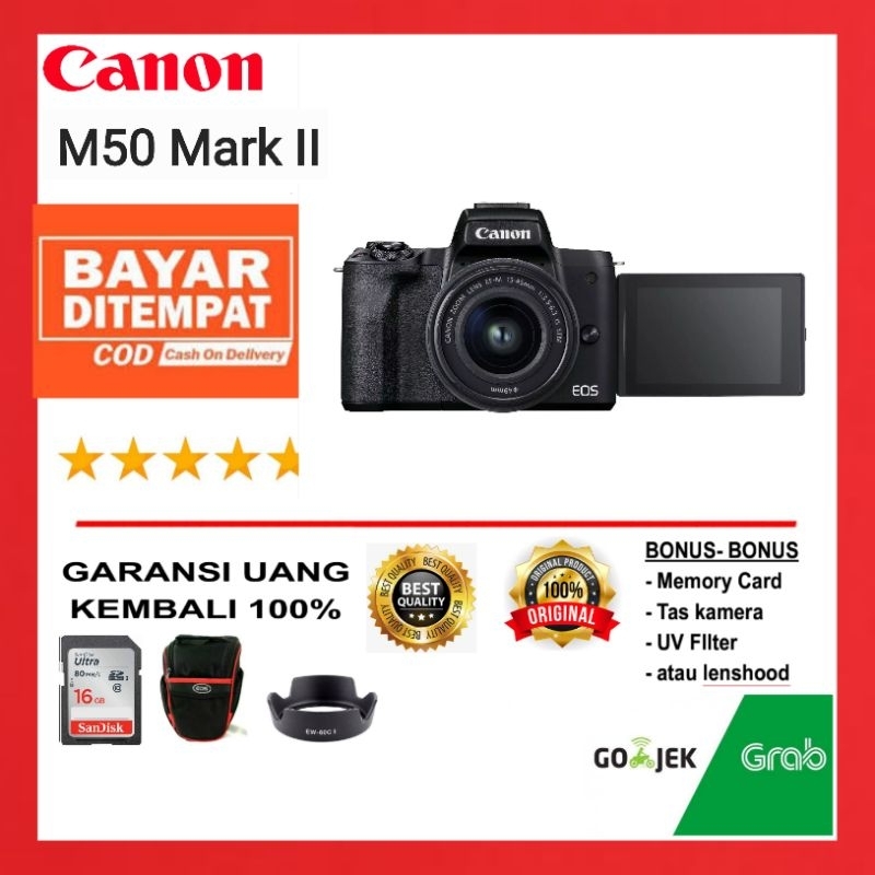 Jual Kamer Canon M50 Mark II / Canon eos m50 mark II | Shopee Indonesia