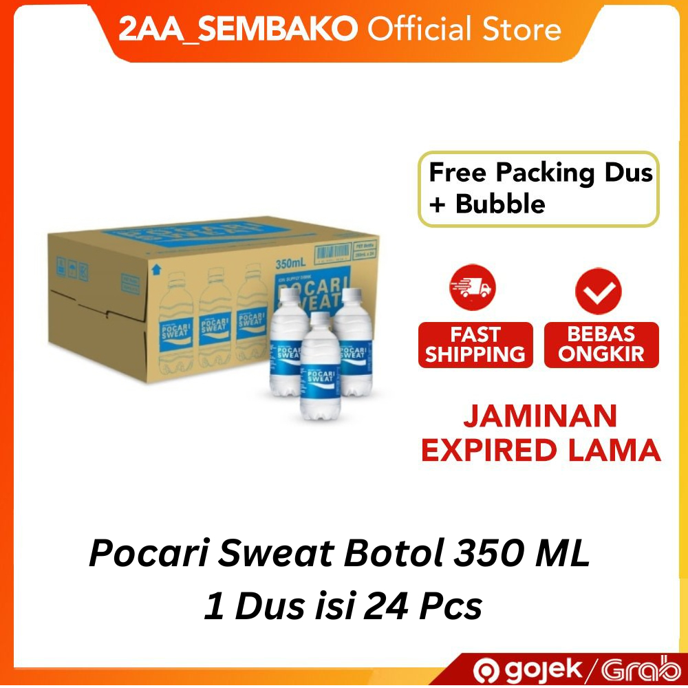 Jual Pocari Sweat Botol 350 ML 1 dus isi 24 Pcs | Shopee Indonesia