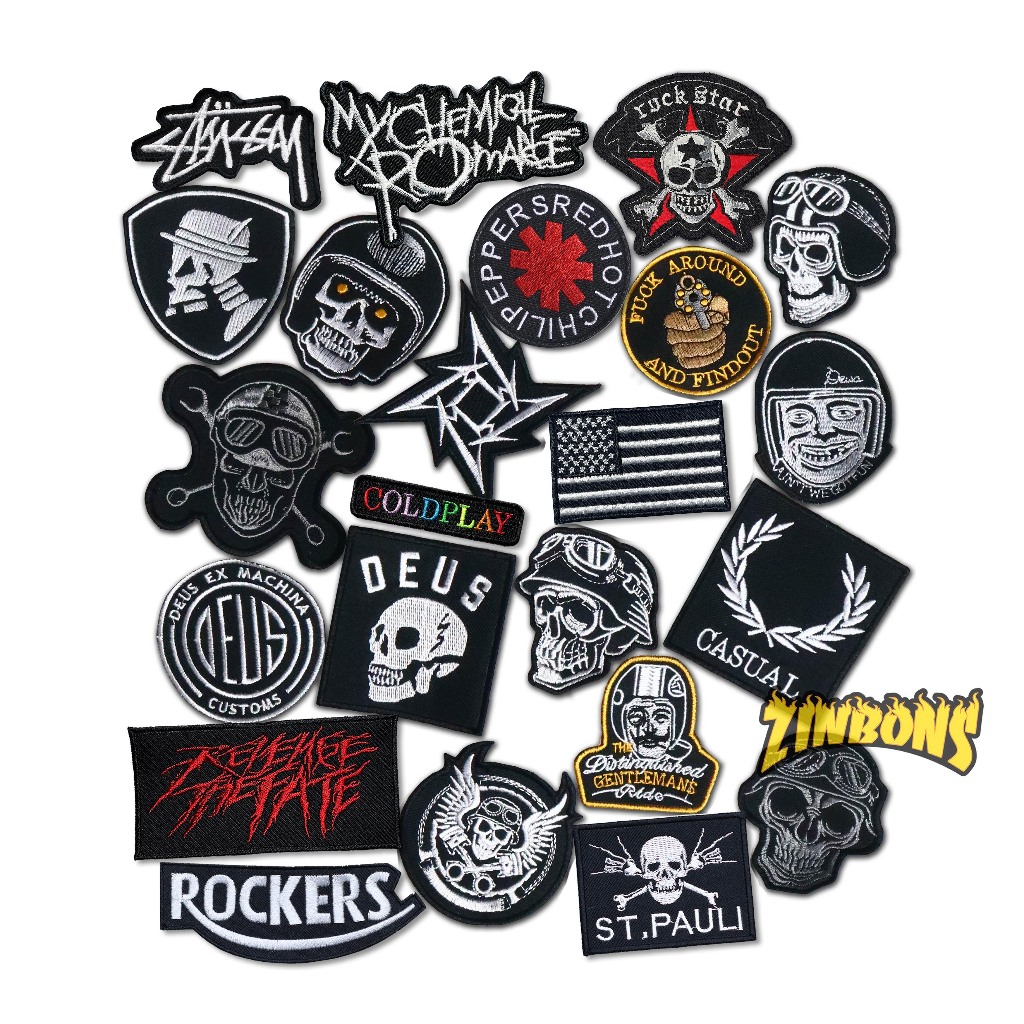 Jual Patch bordir emblem bordir terlaris emblem musik/band tempelan ... Jual Patch bordir emblem bordir terlaris emblem musik/band tempelan ...