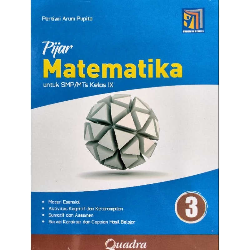 Jual Pijar Matematika Kelas 9 SMP Penerbit Quadra Kurikulum Merdeka | Shopee Indonesia