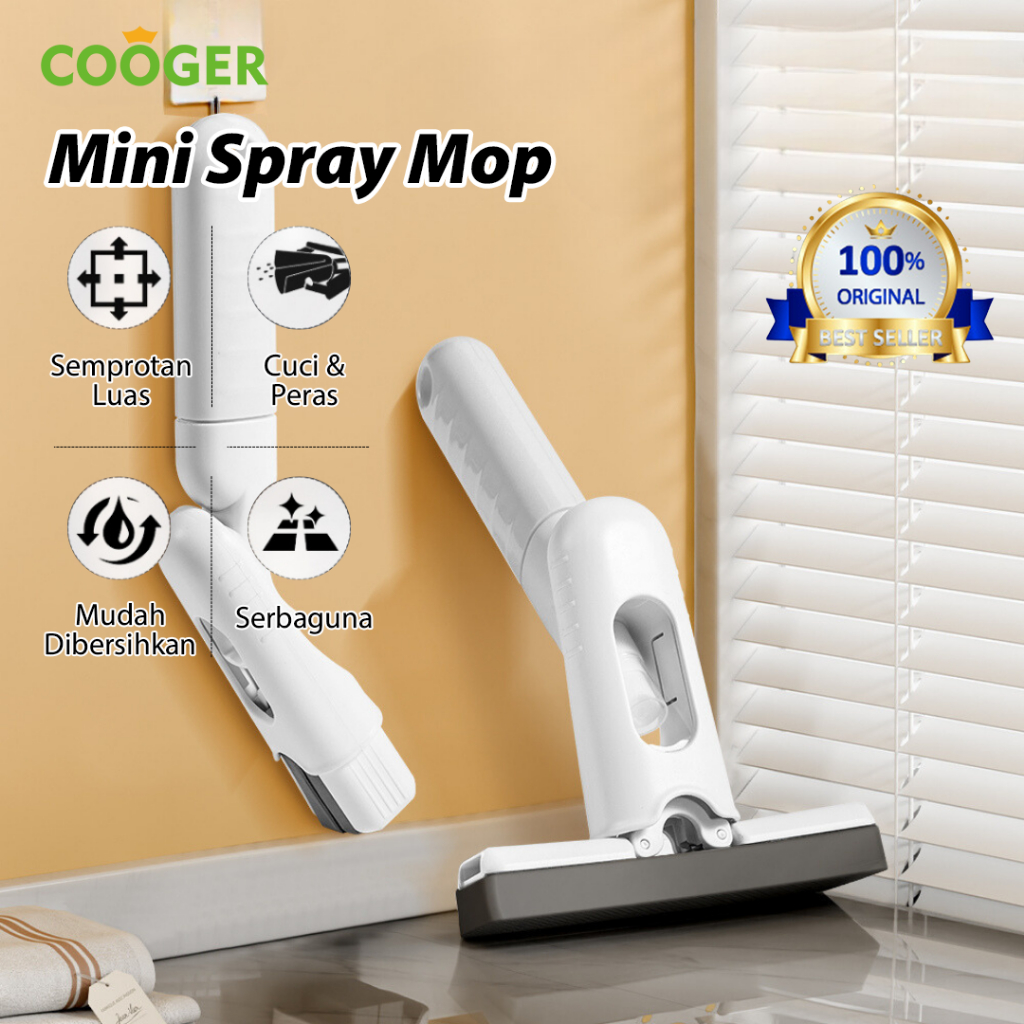 Jual COOGER Alat Pel Mini Semprot Spray Mini Mop Spons Cocok Untuk ...