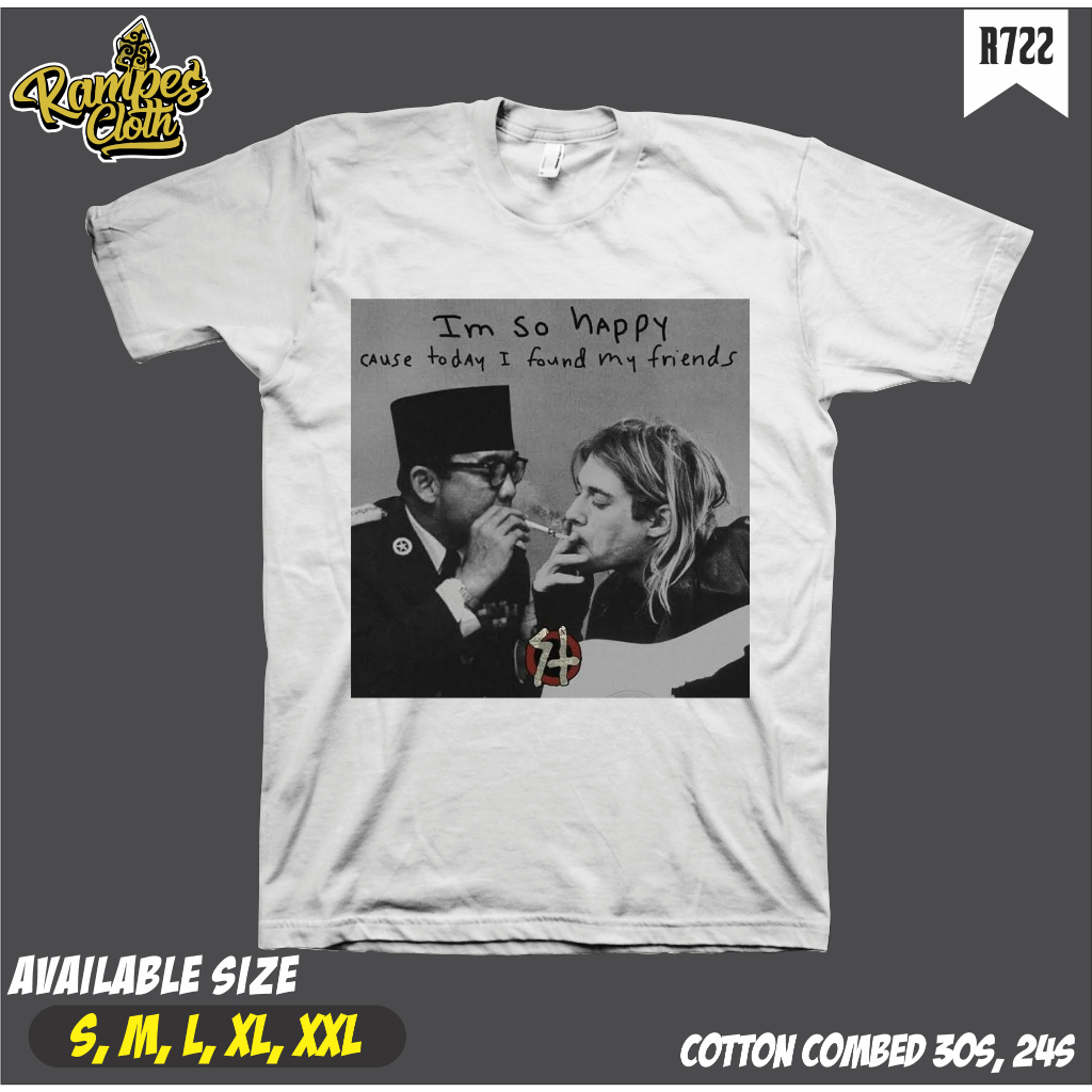 Jual Kaos Distro Soekarno x Kurt Cobain // Kaos Soekarno // Kaos Kurt ... Jual Kaos Distro Soekarno x Kurt Cobain // Kaos Soekarno // Kaos Kurt ...