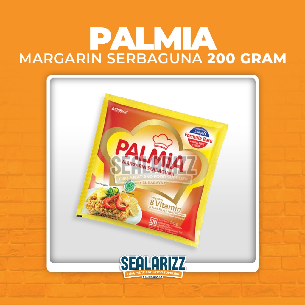 Jual Palmia Margarin Serbaguna / Margarin Palmia 200 Gram / Margarin ...