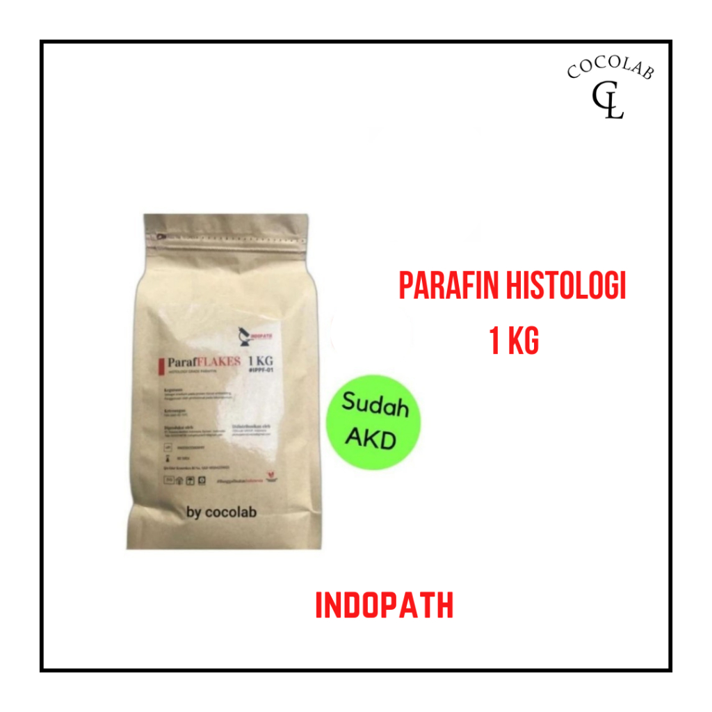 Jual Parafflakes Histoplast Paraplast Indopath 1kg sudah AKD | Shopee ...