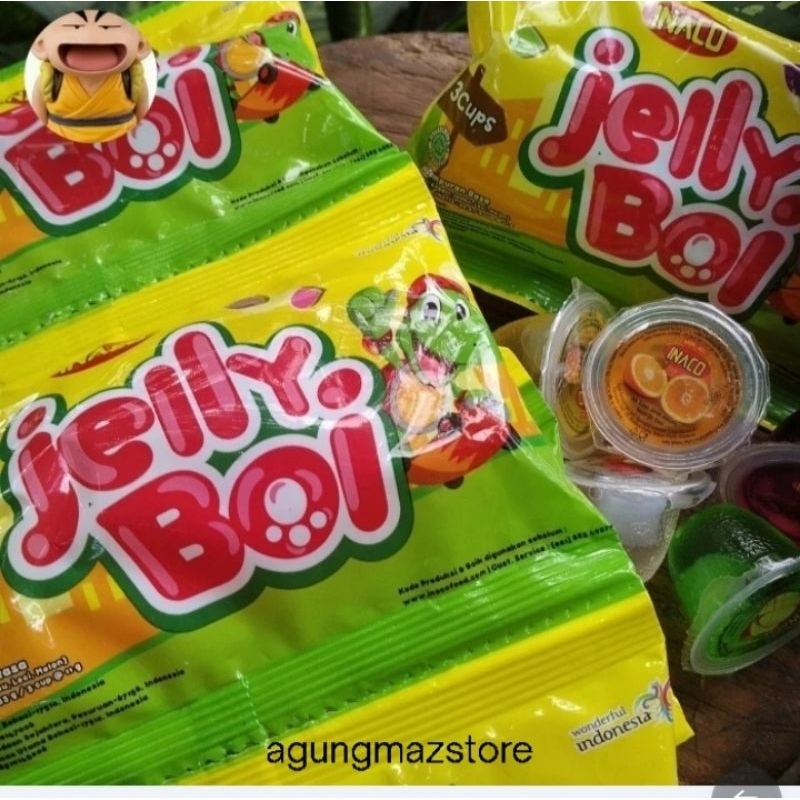 Jual Inaco Jelly Boi 1 Renceng Ekonomis 10 bungkus ISI 3 Cup. | Shopee ...