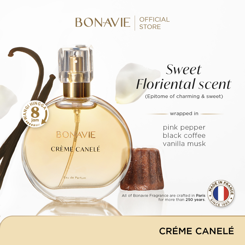 Jual Bonavie Eau de Parfum - Creme Canele 30ml Parfum Wangi Tahan Lama ...