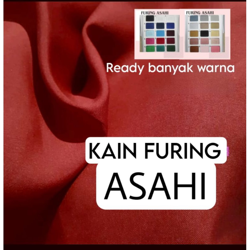 Jual 0,5 meter Kain Puring Asahi furing meteran | Shopee Indonesia