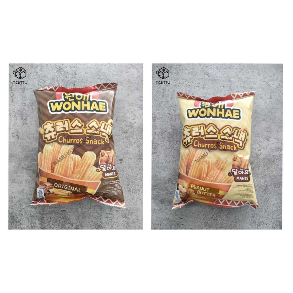 Jual Wonhae Churros Snack Original Chocolate 60gr / Churros Snack ...