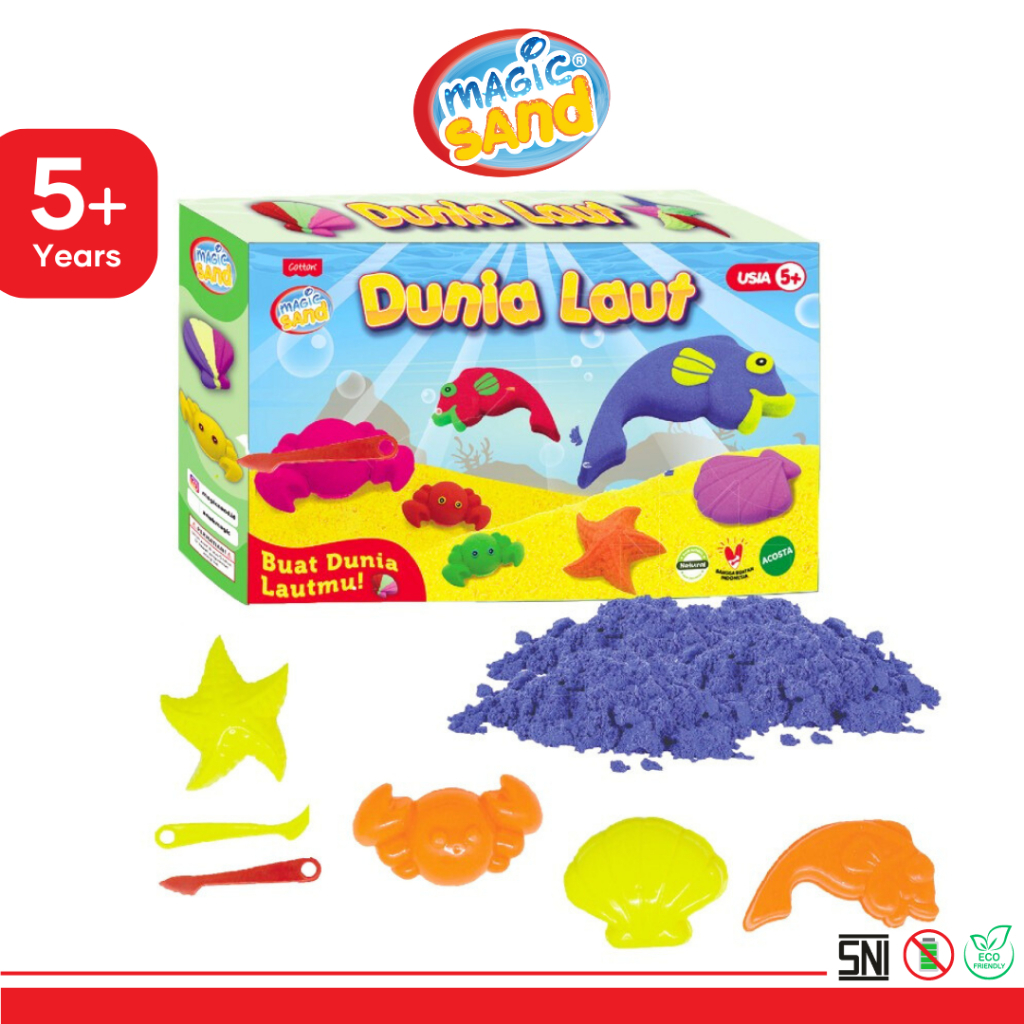 Jual Mainan Pasir Anak Satu Set Edisi Dunia Laut toys Mainan Pasir ...