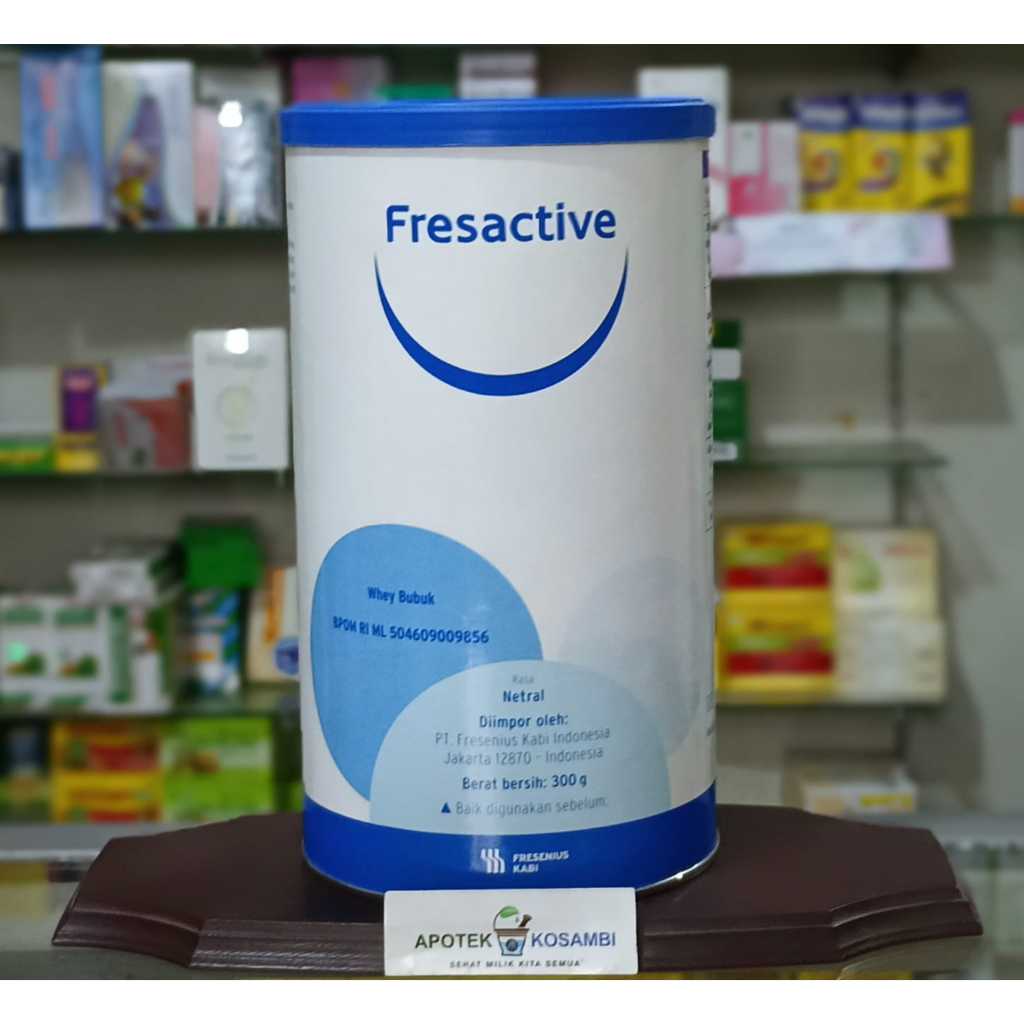 Jual FRESACTIVE WHEY BUBUK RASA NETRAL 300 GRAM KALENG | Shopee Indonesia
