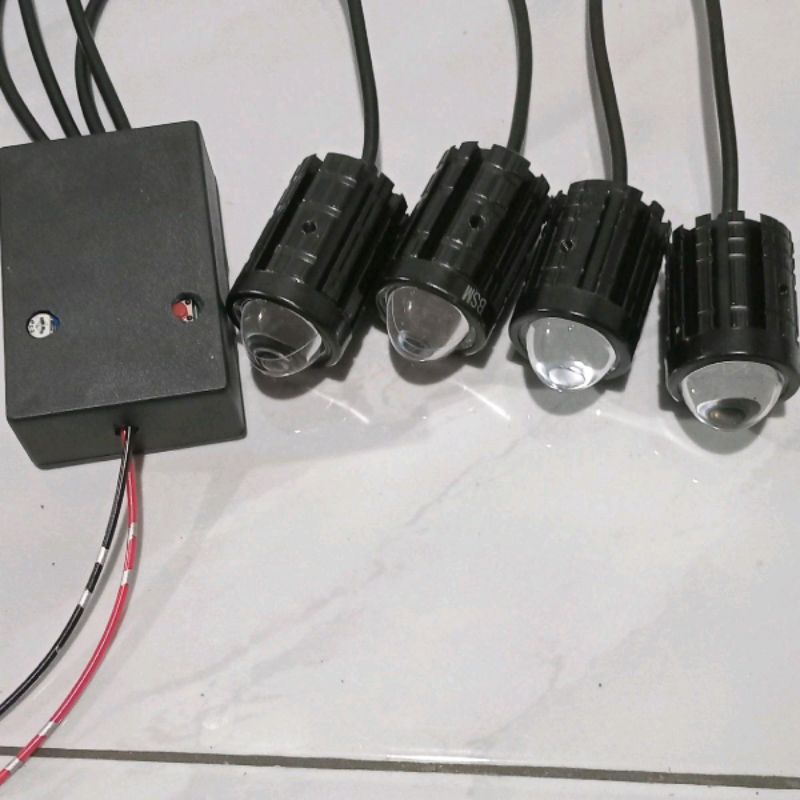 Jual Paket Lampu Led light Bar Led Grill Led bemper Led Tembak Mobil ...