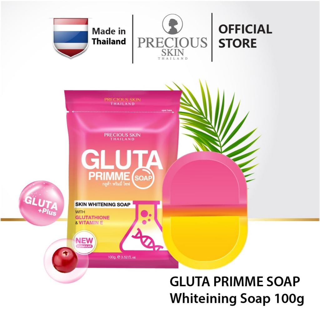 Jual Precious Skin Thailand Gluta Prime Soap / Whitening Body ...