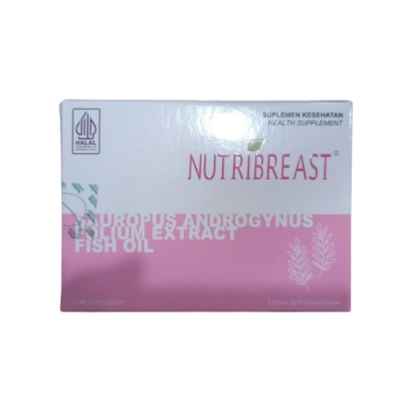 Jual Nutribreast Box isi 30 Kapsul | Pelancar Asi | Shopee Indonesia
