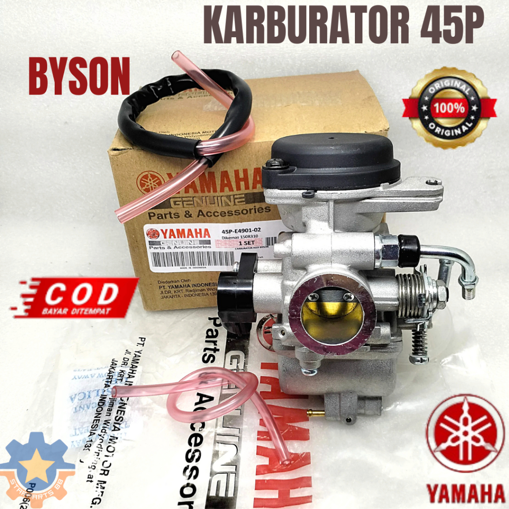 Jual KARBURATOR YAMAHA MOTOR 45P BYSON KUALITAS ORISINIL ASLI YGP ...
