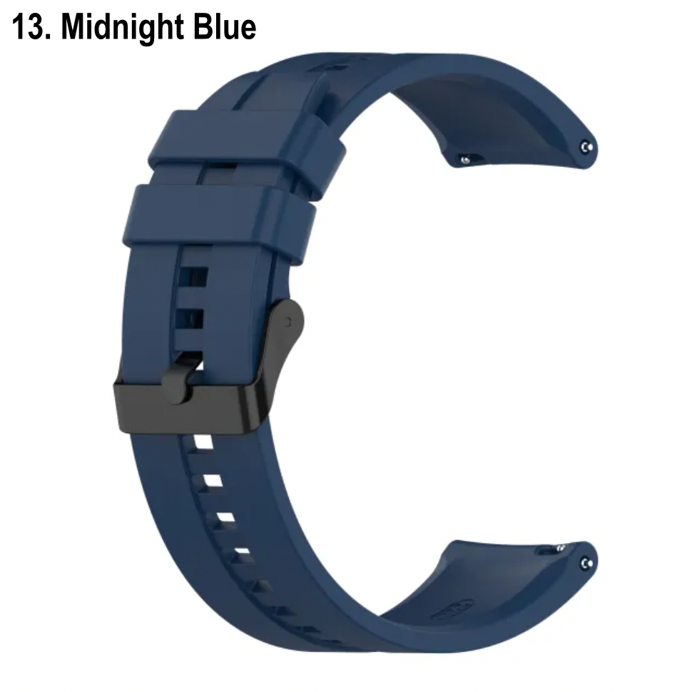 Jual T2E 22mm Strap Smartwatch Black Shark GT3 / Aolon Mars R3 - Tali ...
