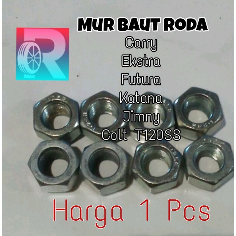 Jual Mur Baut Roda untuk Katana, Futura, T120ss,Colt Harga 1pcs ...