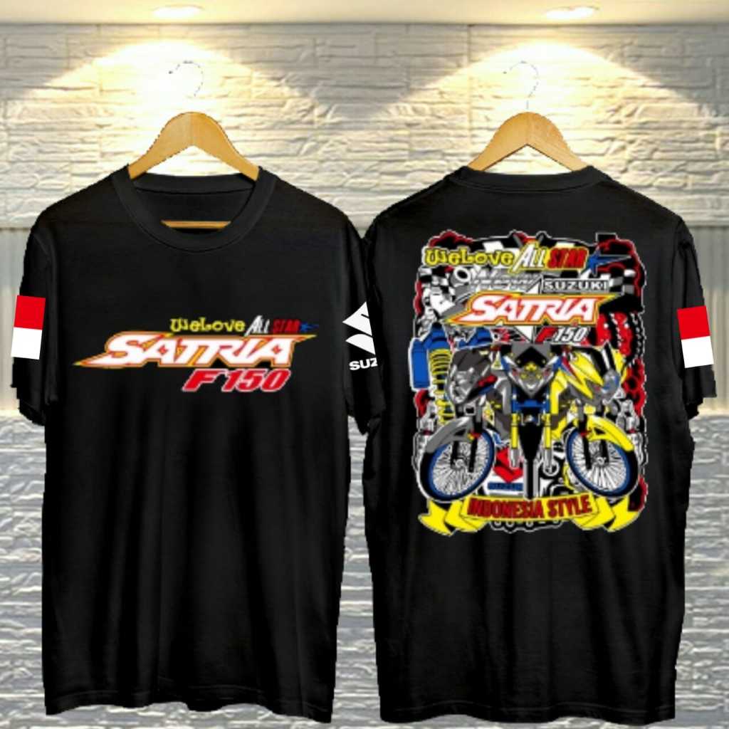 Jual KAOS TSHITR BAJU DISTRO RACING FU SIMPEL 150 | Shopee Indonesia