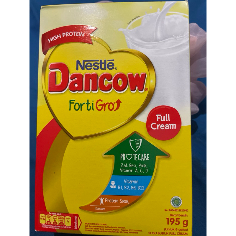 Jual Dancow FortiGrow fullcream 195g | Shopee Indonesia