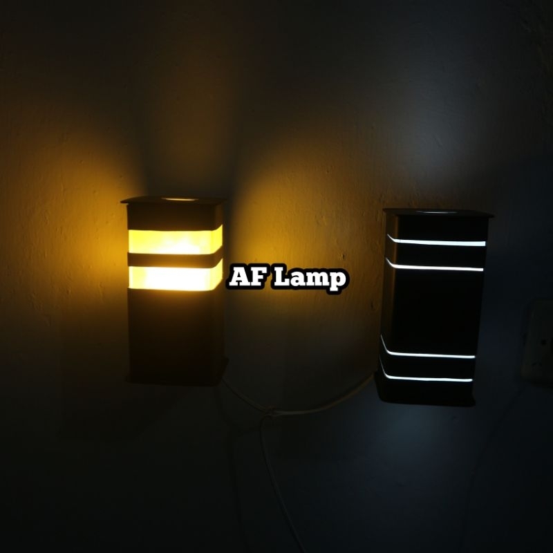 Jual Lampu dinding minimalis/ lampu pilar/lampu dinding pvc | Shopee ...