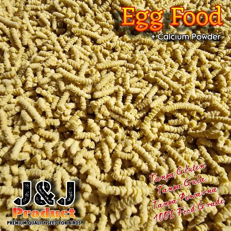 Jual extra food J&J egg food makanan burung | Shopee Indonesia