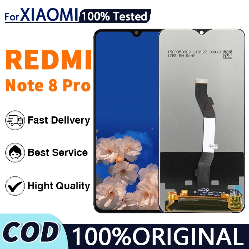Jual 【ORIGINAL】LCD for REDMI Note 8 pro ORIGINAL 100% FULLSET ...