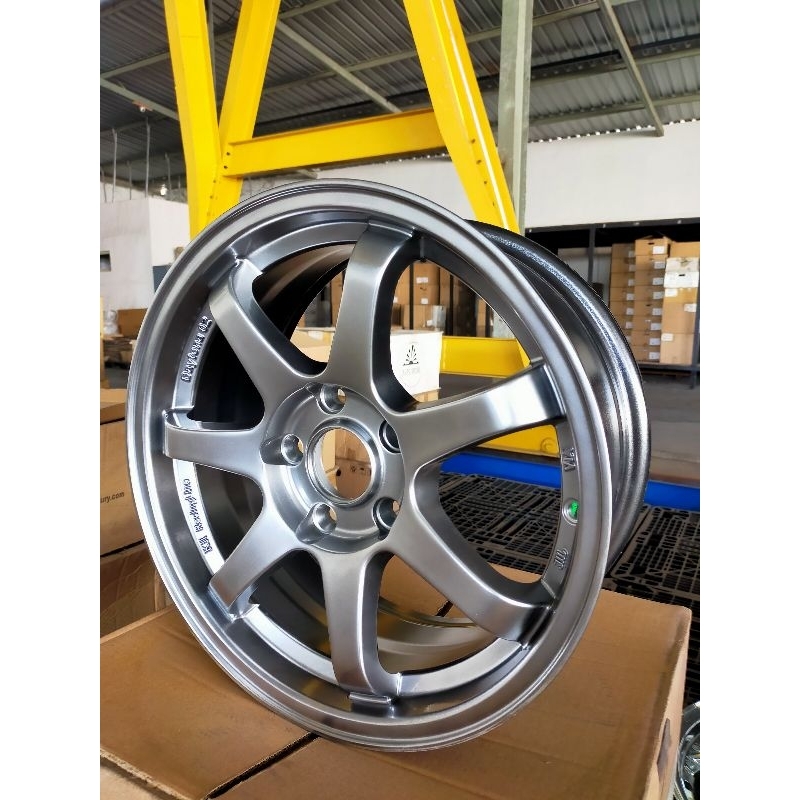 Jual Velg Mobil Volk Rays TE 37 Ring 16 lubang 5 R16 hole 5 HYPERBLACK ...