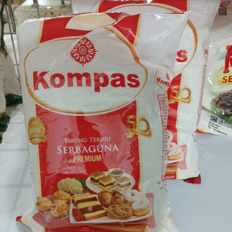 Jual tepung kompas serbaguna berat 1kg | Shopee Indonesia