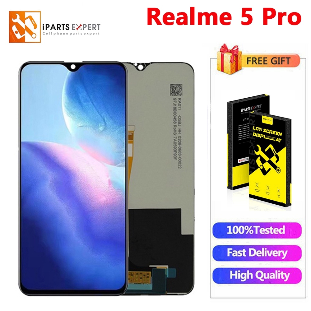 Jual IPARTSEXPERT LCD Asli untuk Realme 5 pro RMX1971 LCD Layar Sentuh ...