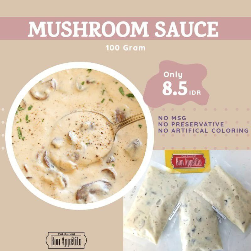 Jual Mushroom Sauce / Saus Jamur / Ready to Eat | Shopee Indonesia