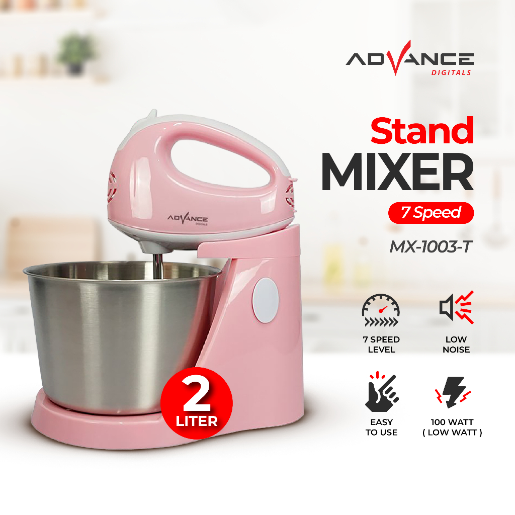 Jual STAND MIXER ADVANCE MX 1003T / MX1002T Kapasitas 2 Liter / Advance ...