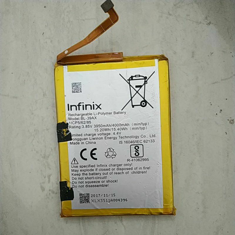 Jual baterai bekas ori infinix BL-39AX | Shopee Indonesia