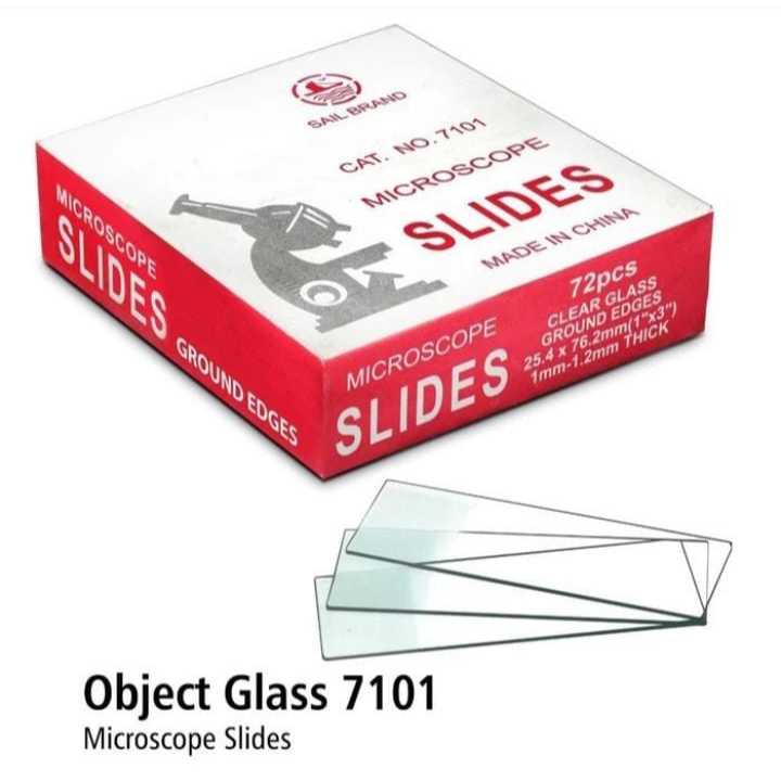 Jual Object Glass 7101 ''Sail Brand''//Microscope Slides//Kaca Preparat ...