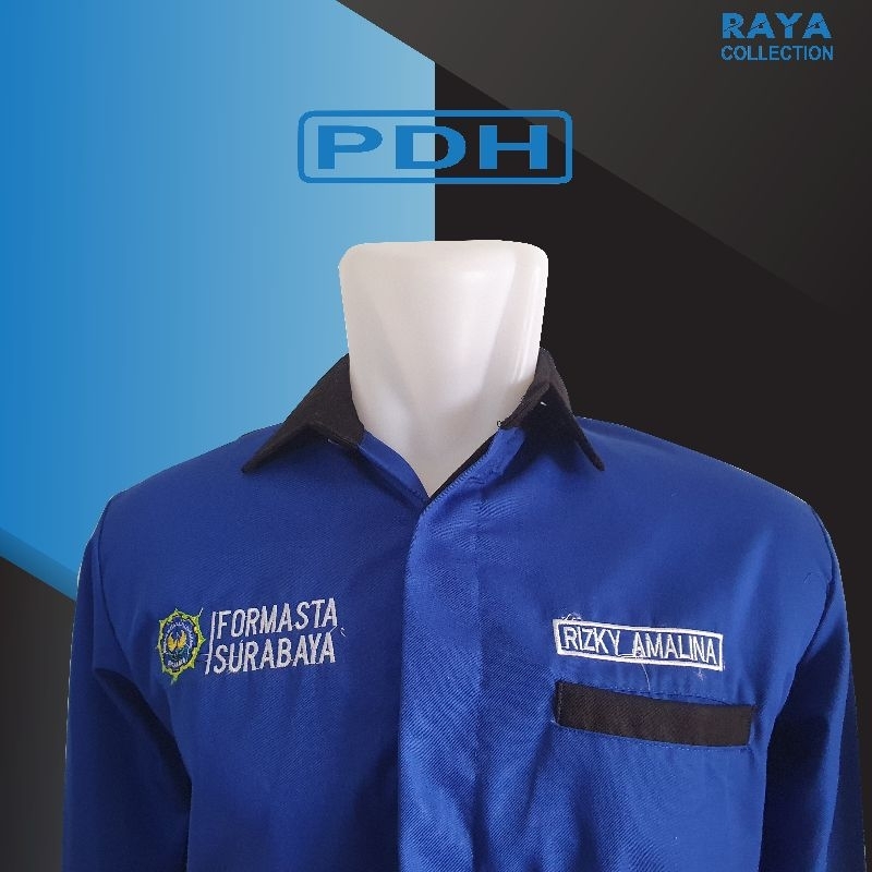 Jual Baju Kemeja Lengan Panjang PDH/PDL - Custom Bordir - Nagata Drill ...