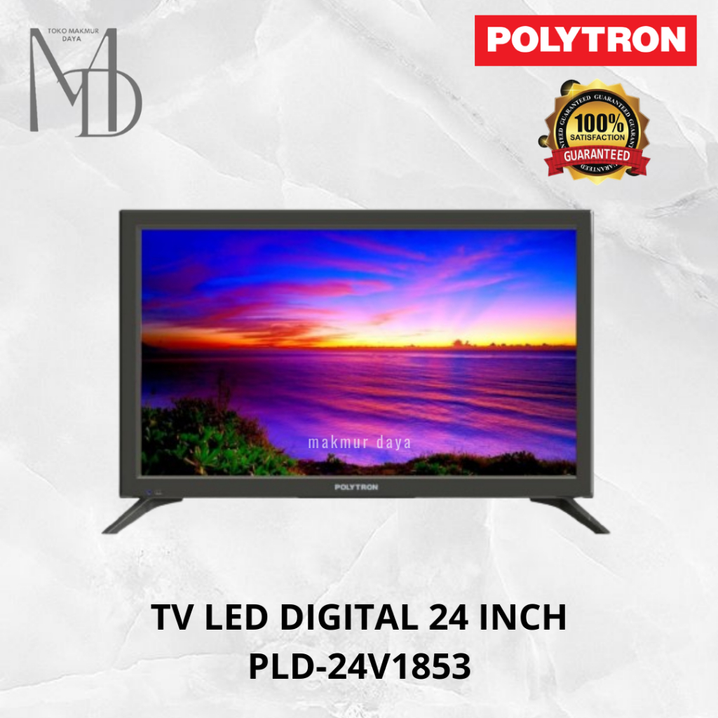 Jual Polytron LED TV Digital 24 Inch 24V1853 / 24V PLD-24V1853 / PLD ...