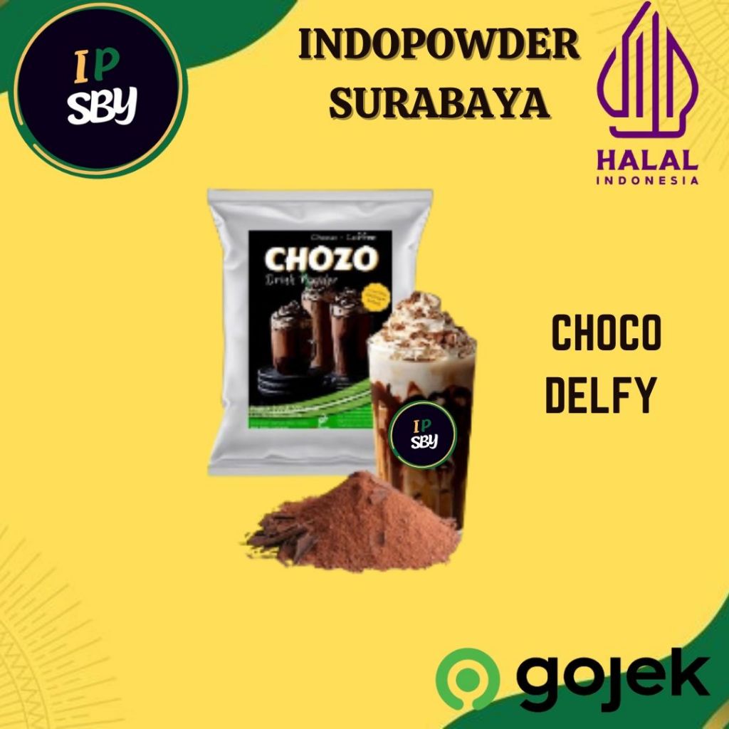 Jual IDPSBY | Minuman Coklat rasa CHOCO DELFY 1Kg | Bubuk Minuman ...
