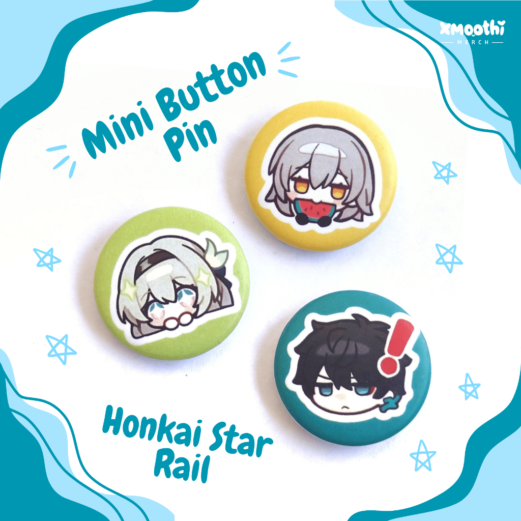 Jual HONKAI STAR RAIL BUTTON PIN - PIN BROS HSR - ANIME GAME ...