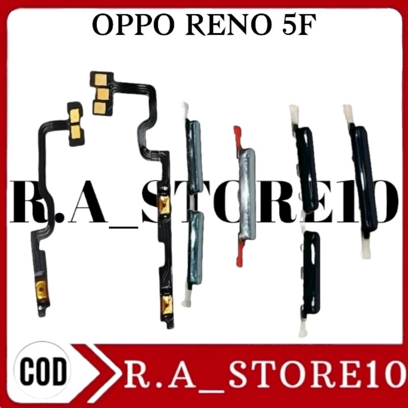 Jual Satu Set OPPO RENO 5F / A94 5G | Flexibel Flexible On Off Volume + Tombol Luar On Off Flexi ...
