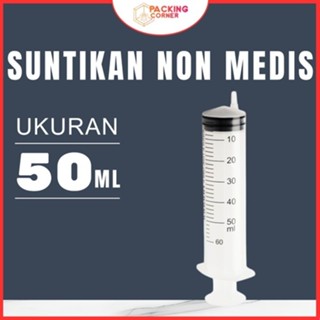 Jual Parfum 50ML Syringe Disposable Non Medis 50 ML Suntikan Spuit Steril Tanpa Jarum | Shopee ...