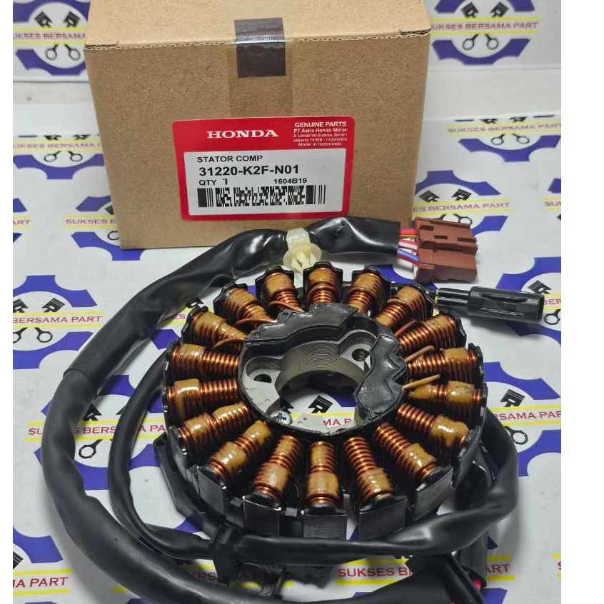 Jual SPULL STATOR COMP K2F SCOOPY 2021 GENIO ORIGINAL HONDA | Shopee Indonesia