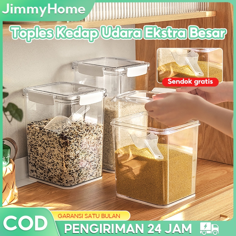 Jual Toples kotak Penyimpanan Makanan Jumbo Kedap Udara Food Container ...