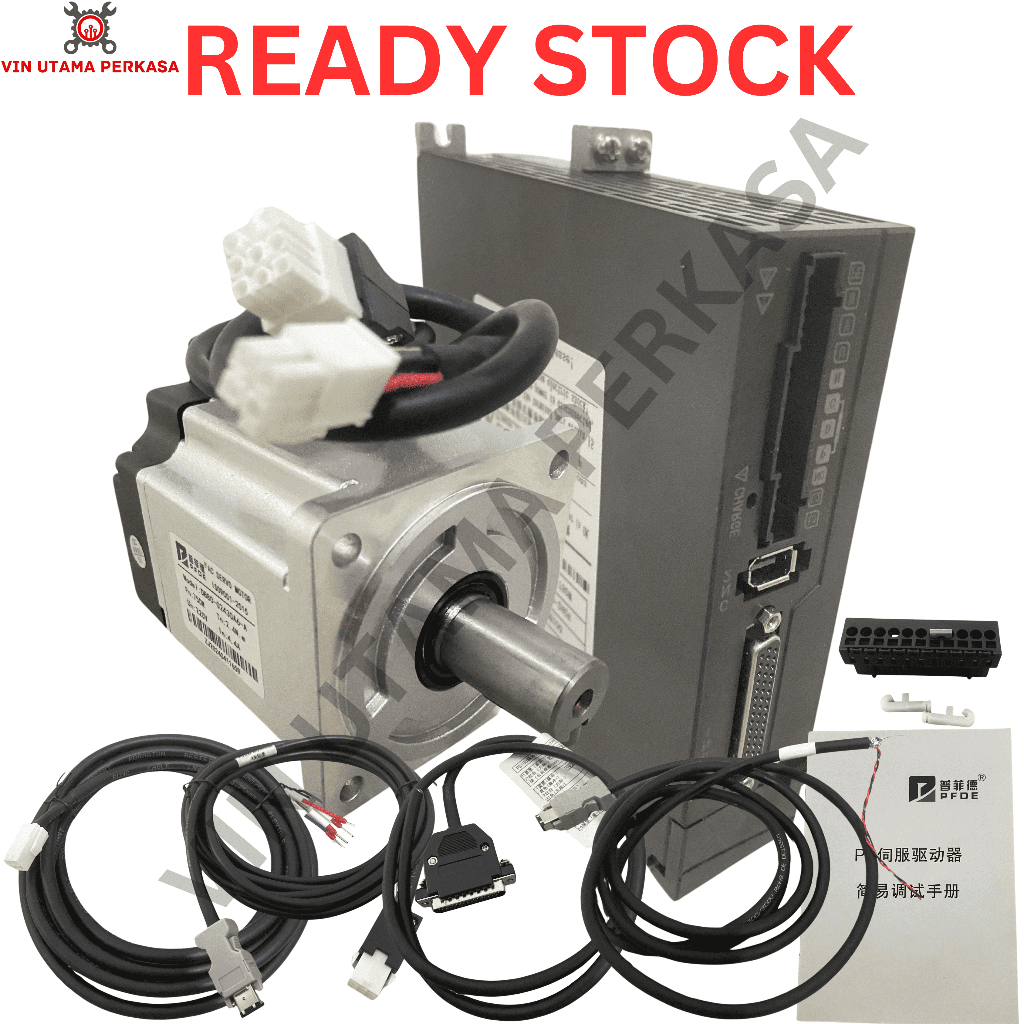 Jual 0,75 KW 750 Watt 220 V 0,75KW 0.75 KW 0.75KW AC servo motor dan ...