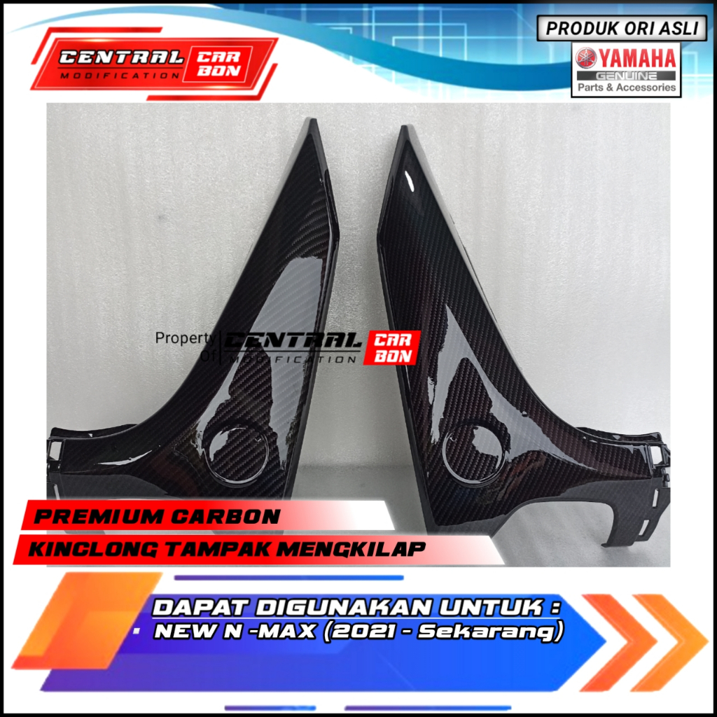 Jual Cover lampu sein depan new nmax 155 1 set kiri kanan original ...