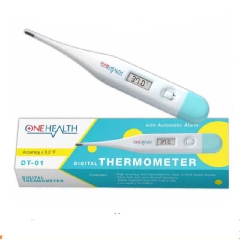 Jual Digital Thermometer OneHealth DT-01 - Alat Pengukur Suhu Tubuh ...