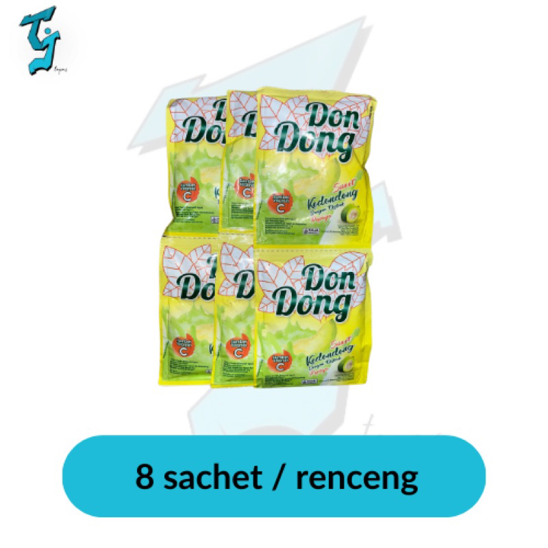 Jual DonDong minuman serbuk rasa yogurt dan kedondong, 1 Renceng ...